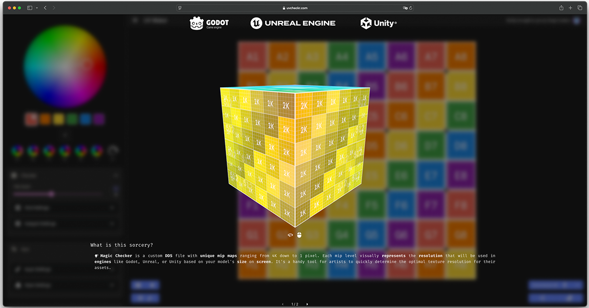 UV Checker Maker - The Only Checker You Need - Sergi Codeon